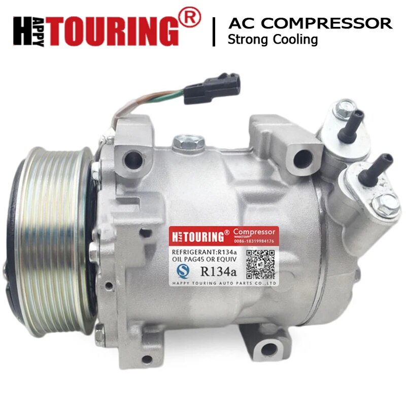 Компрессор кондиционера для DACIA LOGAN Pickup SANDERO DUSTER 926000097R 926006229R 8200802608 8200603434 8200526884 8200781487