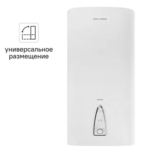 Накопительный водонагреватель электрический 50 л Royal Thermo RWH 50 Splendore 2 кВт нержавеющая сталь мокрый ТЭН