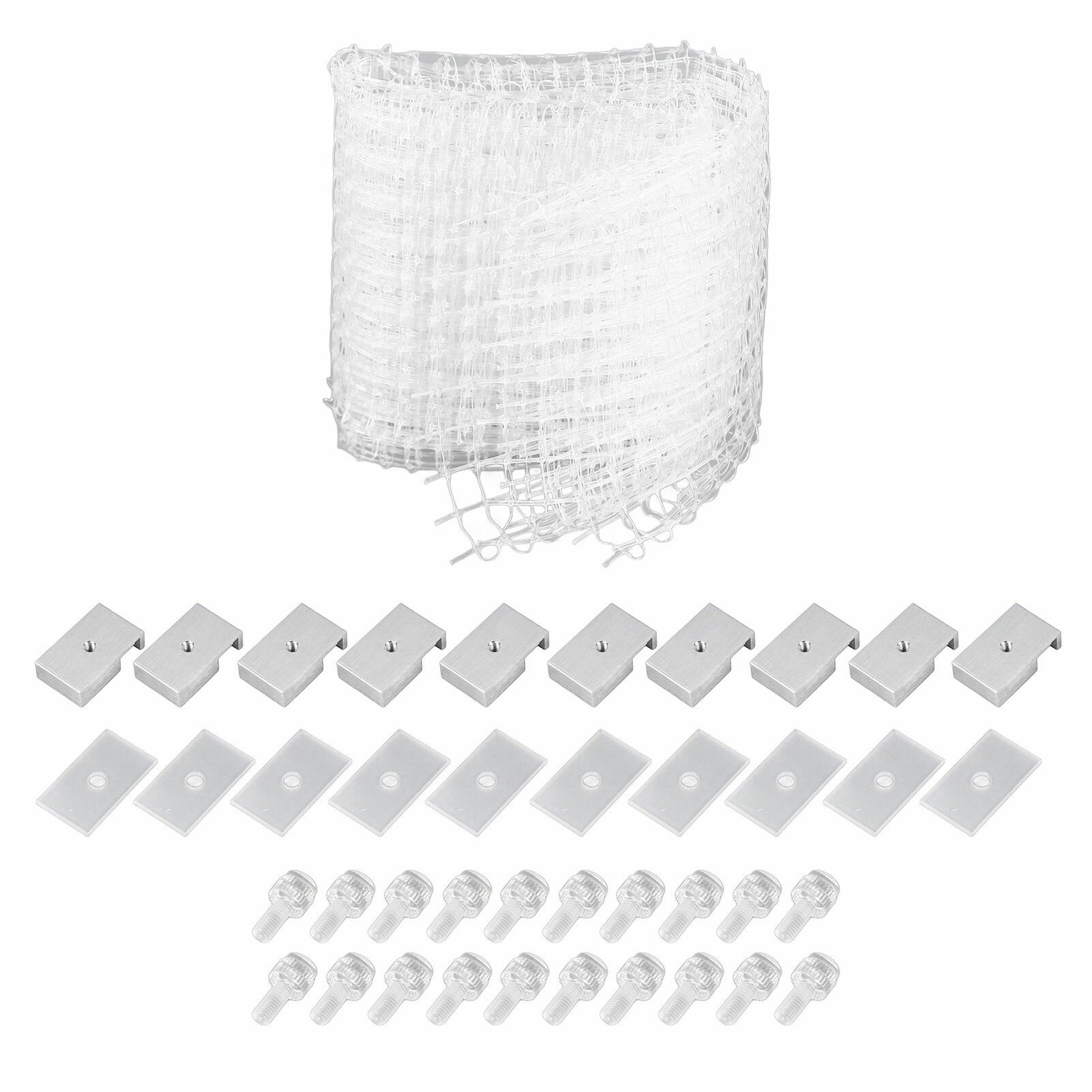 Сетка для аквариума, предотвращающая прыжки, побег, дышащая сетчатая сетка для аквариума для пресной воды, морской воды M