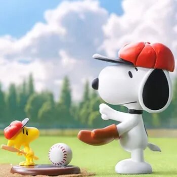 POP MART Blind Box Snoopy The Best Friends Series Игрушки Фигурка-сюрприз-