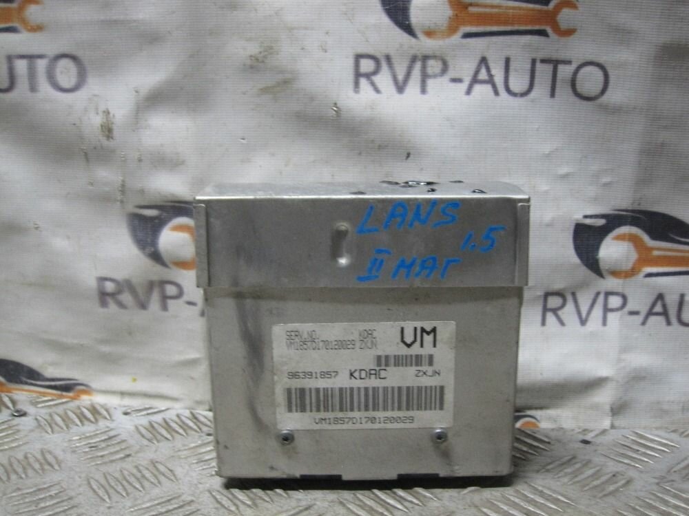 Блок управления двигателем Chevrolet Lanos 1.5 96391857