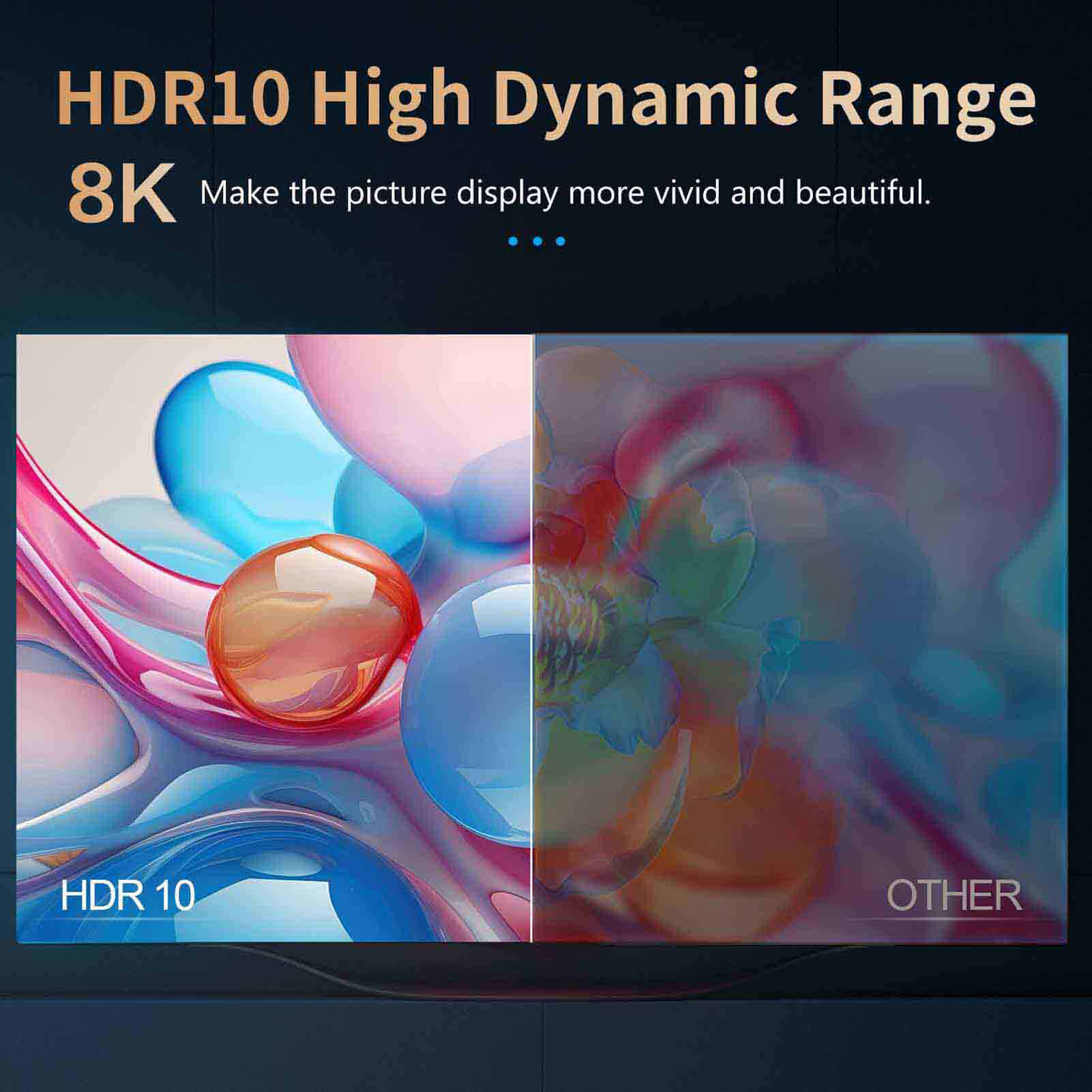 R69 Android 14 TV Box H728 Quadcore 64-бит Smart TV Box Dual Wi-Fi 2.4G/5.8G/LAN 1000M потоковый медиаплеер с поддержкой BT5.0 USB 3.0
