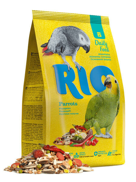 RIO 10 шт по 500 г корм для крупных попугаев