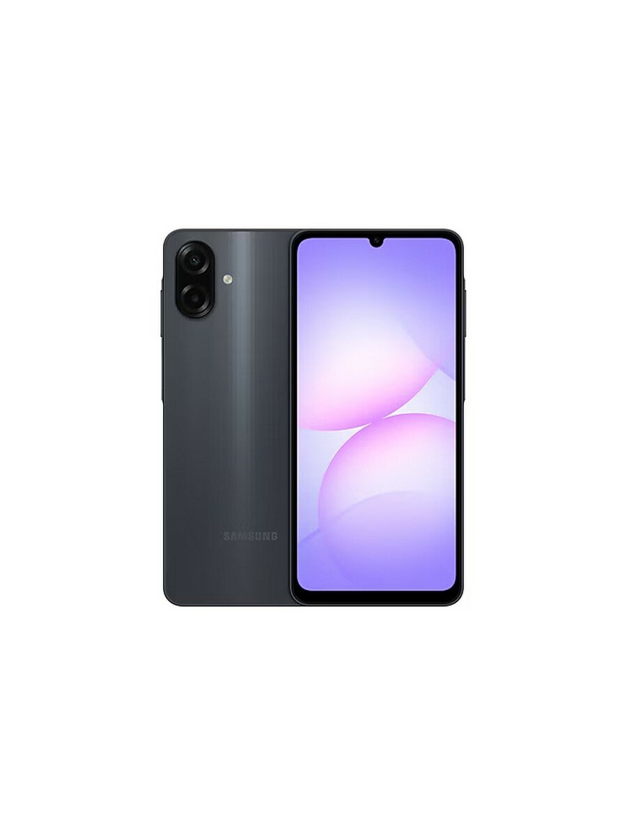 Смартфон Samsung Galaxy A07 BSM-A075F/1R4D 4/128Gb черный (SM-A075FZKGCAU)