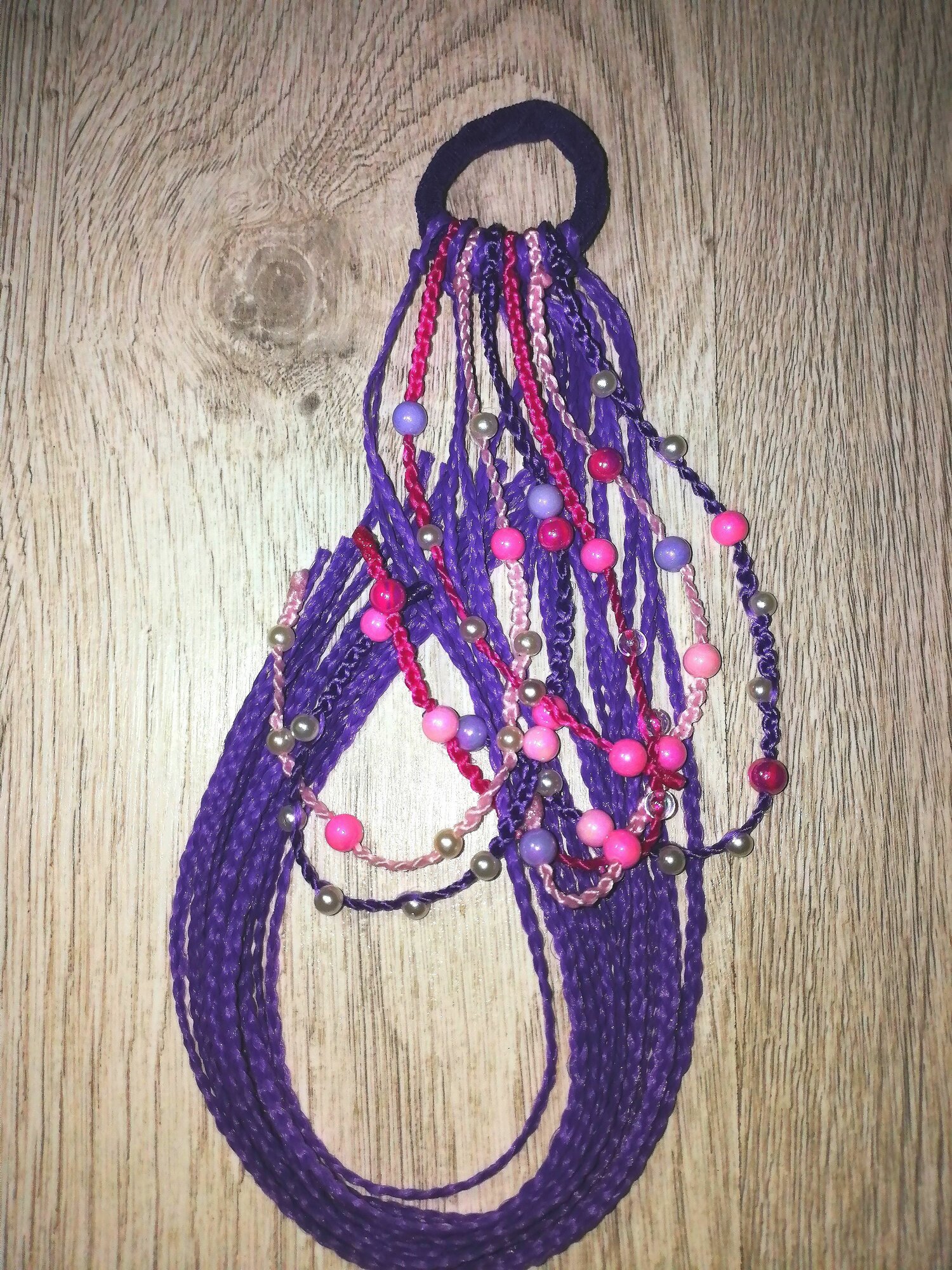 Резинка для волос с подвесками