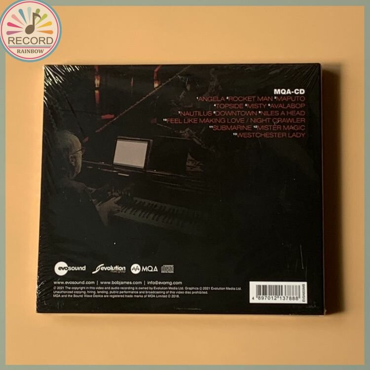 Bob James Feel like Making Live MQA 2021 CD Совершенно новый Запечатанный Альбом