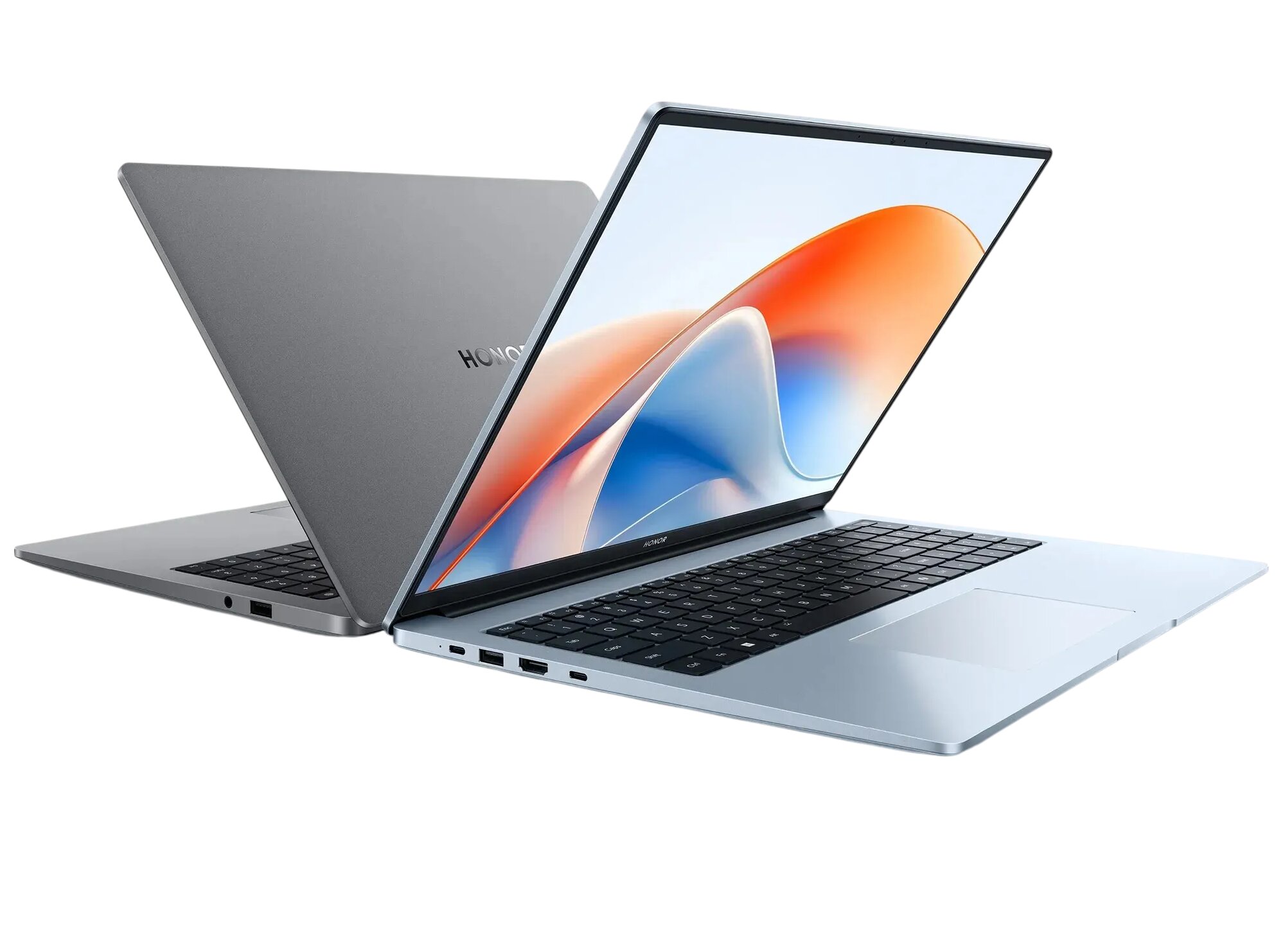 Ноутбук HONOR X16 Plus 16" (2880x1800) IPS/Intel Core 5 220H/32GB LPDDR4x/1TB SSD/Intel Graphics/Win 11, blue