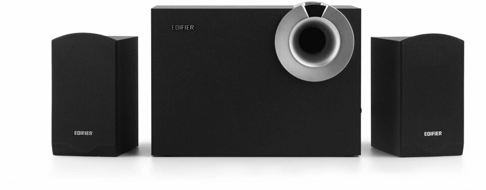 Колонки Bluetooth Edifier M206BT, 2.1, черный/ черный