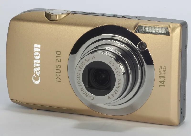 Canon Digital IXUS 210 Gold Цифровой компактный фотоаппарат