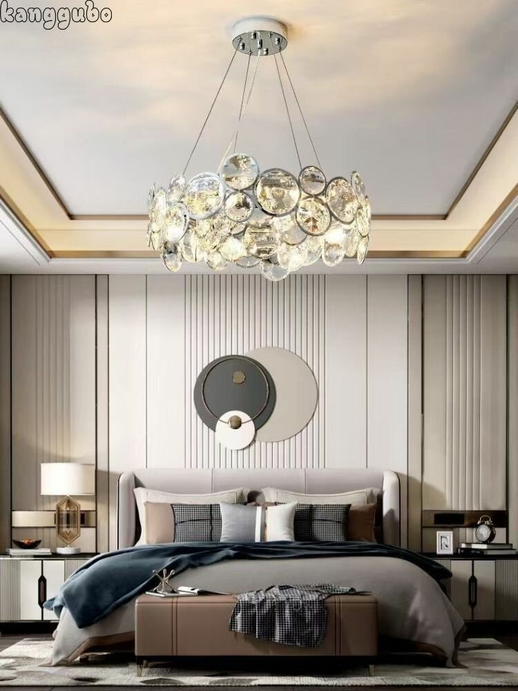 Люстра из прозрачного хрусталя Bubble