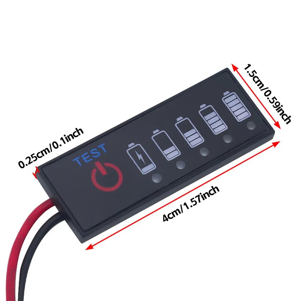 Индикатор уровня заряда батареи 18650 3.7В-72В 1S 3.7V