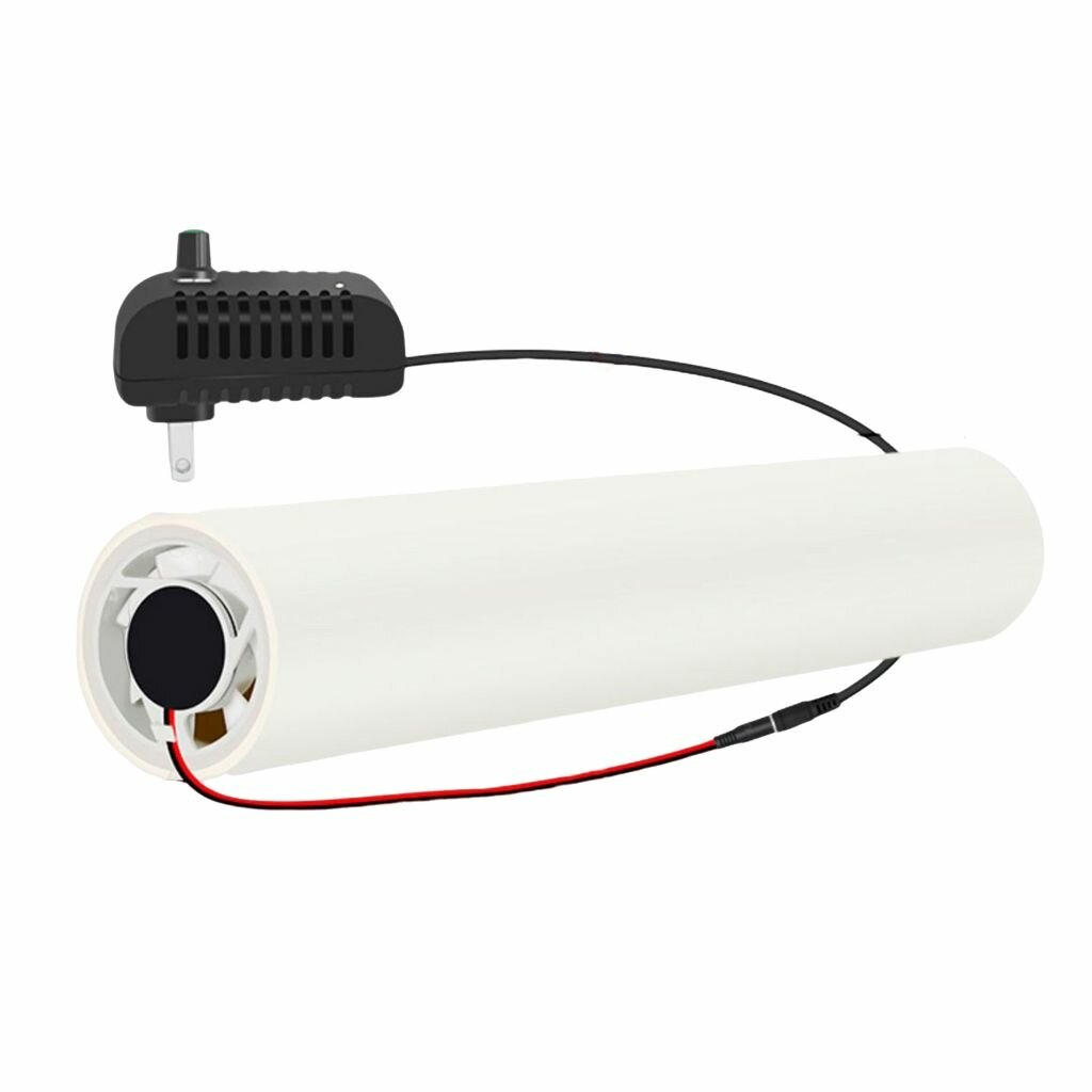 Вентилятор с жесткой трубкой 50 мм + регулируемый адаптер 12v1a стандарта США