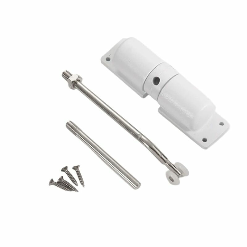 Дверной стопор из нержавеющей стали белого цвета