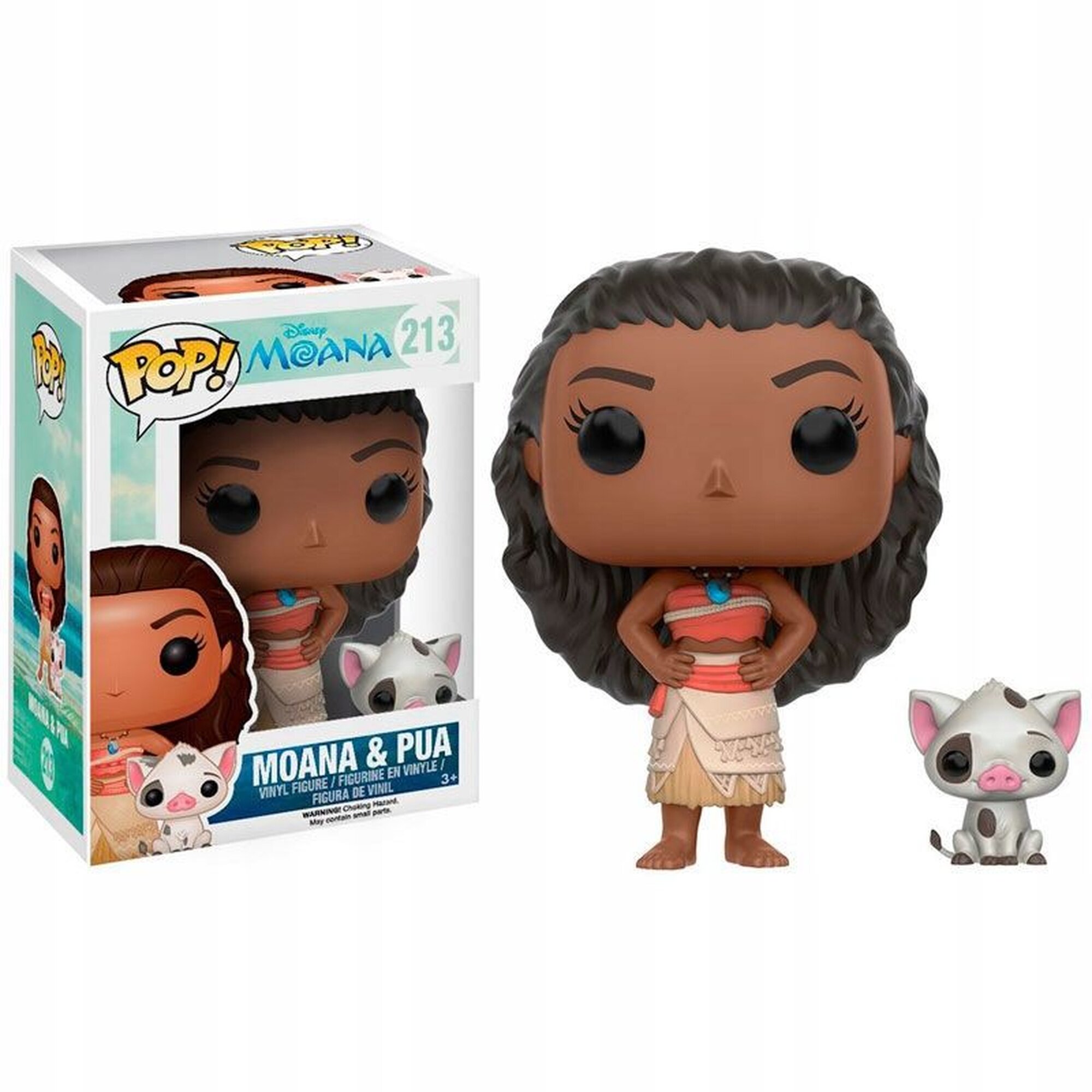Фигурки Funko Pop - Коллекционная фигурка DISNEY MOANA VAIANA Моана и Пуа - Фанко 213