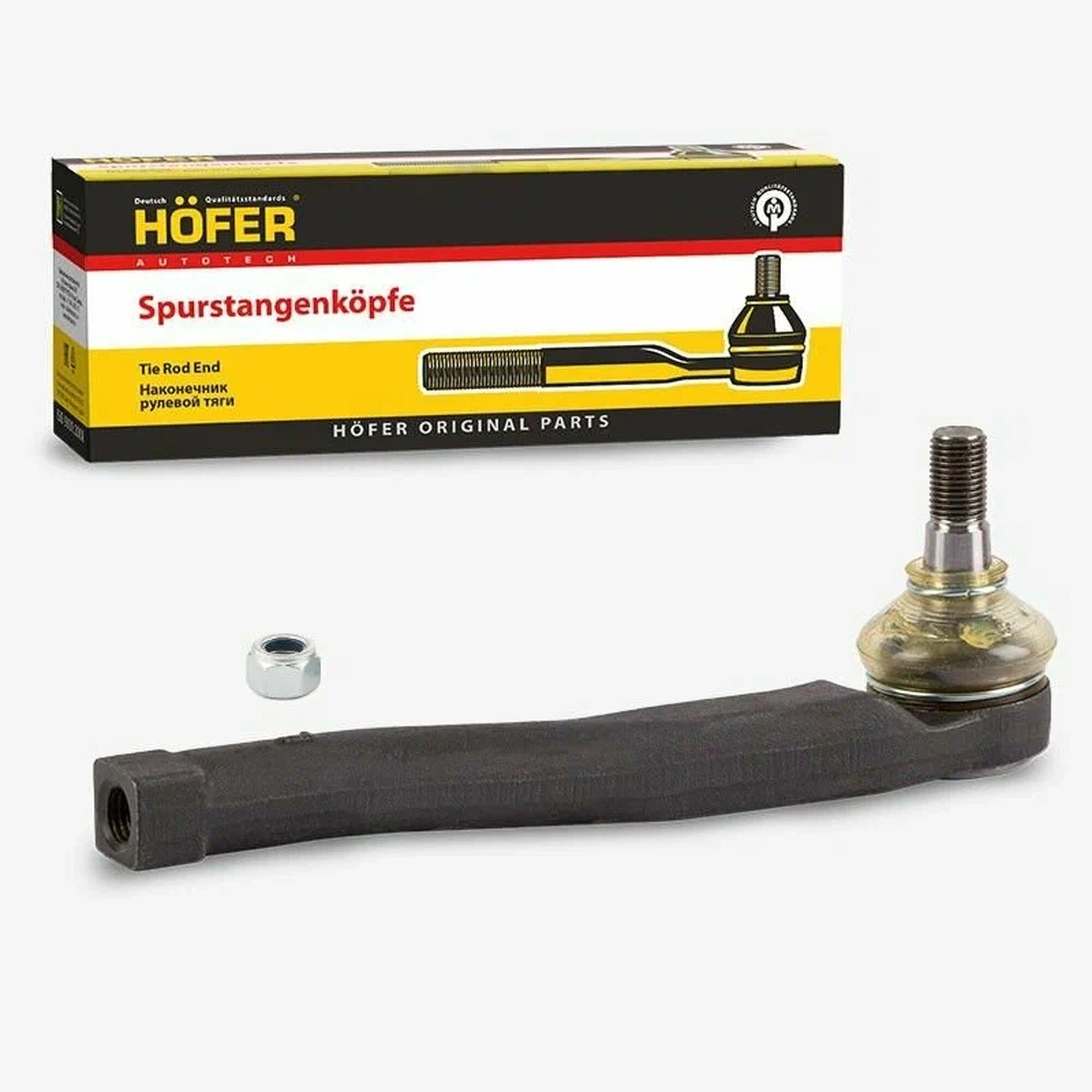 Наконечник рулевой HOFER HF812036, для Chevrolet Aveo, левый
