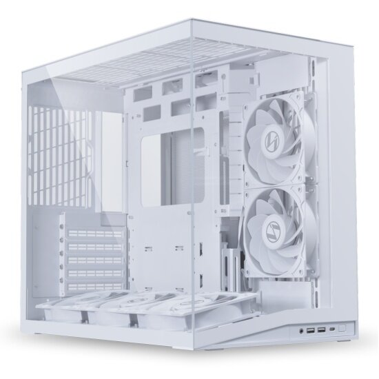 Корпус Lian LI O11 Dynamic Mini V2 Flow, белый (G99. O11DMIV2FW. R0)