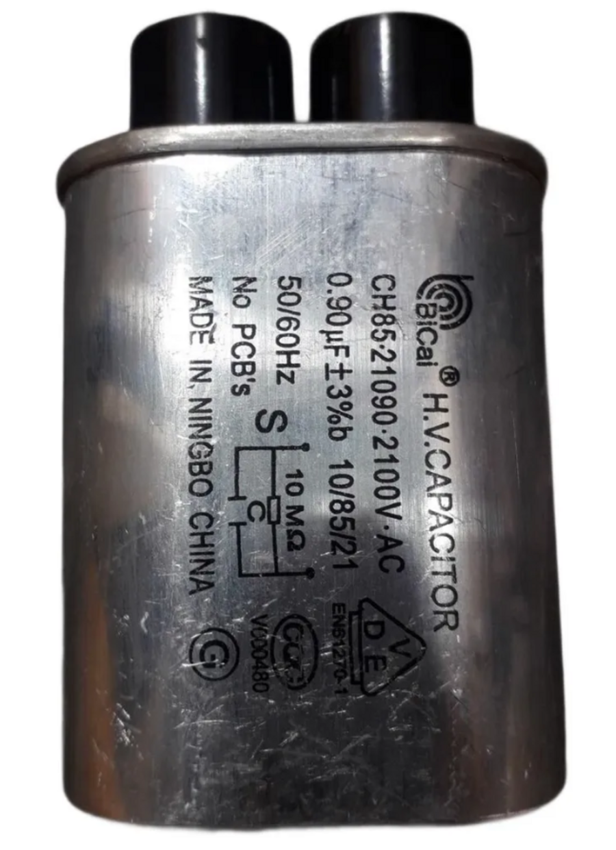 Конденсатор для микроволновой печи CH85 2100VAC 0,90mF 80x55x35
