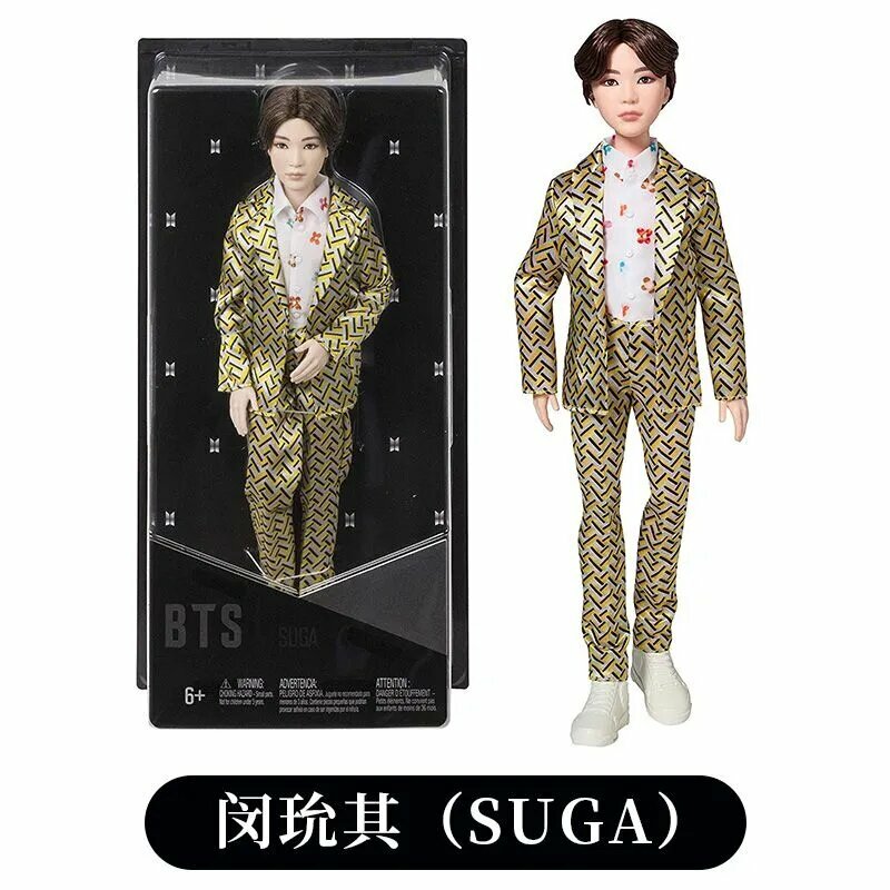 Mattel GKC92 - фигурка BTS Idol Suga, коллекционная игрушка K Pop Merch
