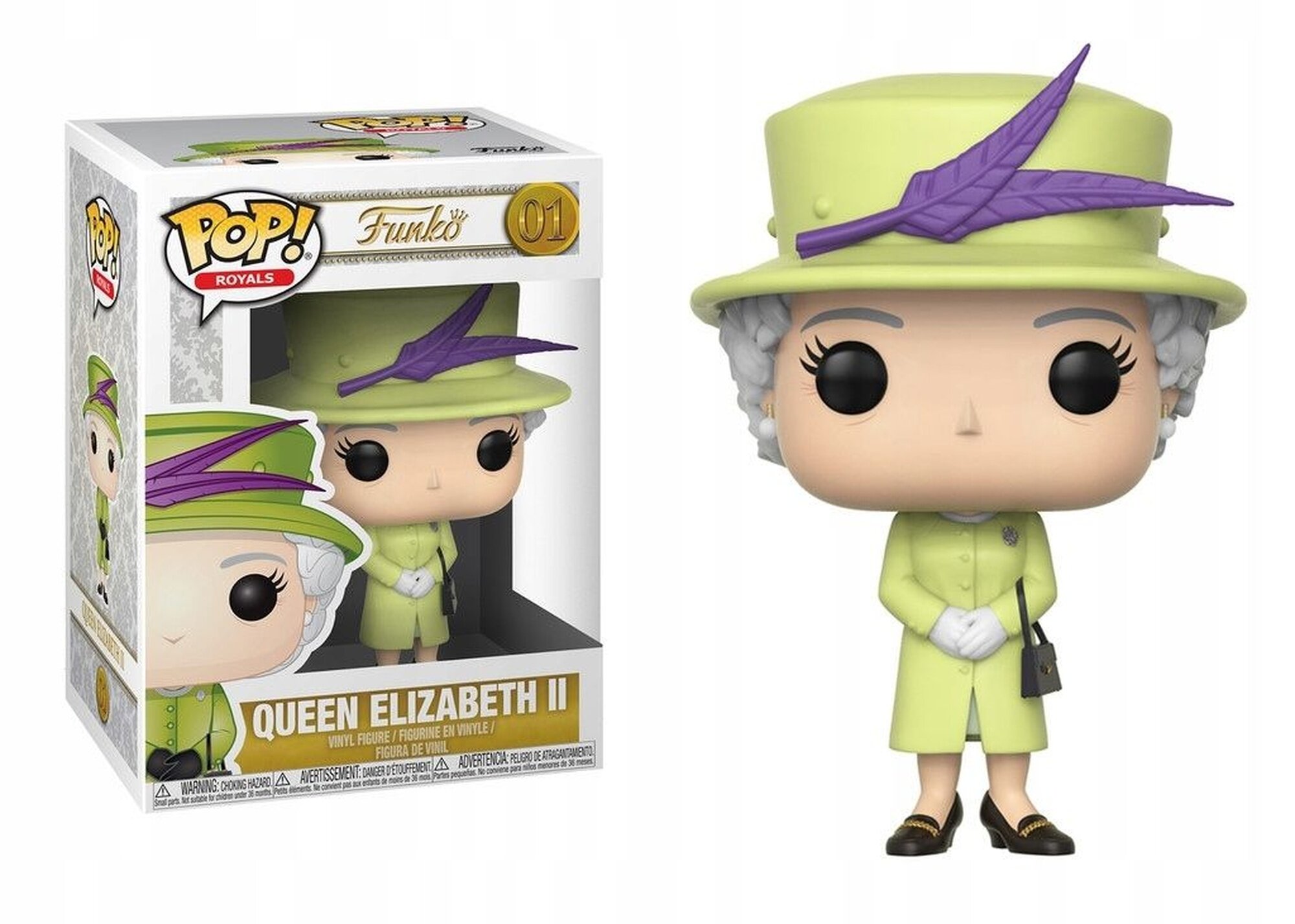 Фигурки Funko Pop ROYAL - Коллекционная фигурка Queen Elizabeth II Королева Елизавета II - Фанко 01