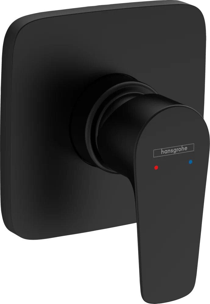 Встраиваемый смеситель для душа и ванны Hansgrohe Talis E 71764670 черный матовый