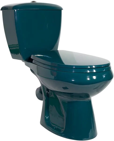 Унитаз-компакт напольный Оскольская керамика Элисса Антивсплеск 43325110202 с косым выпуском