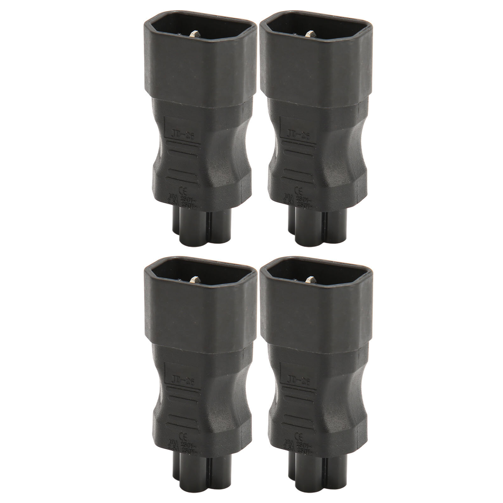 Адаптер Питания: 4 Штуки Высокая Мощность До 2500W - Надежное Соединение IEC320 C14 to C5 для Серверов и Оборудования