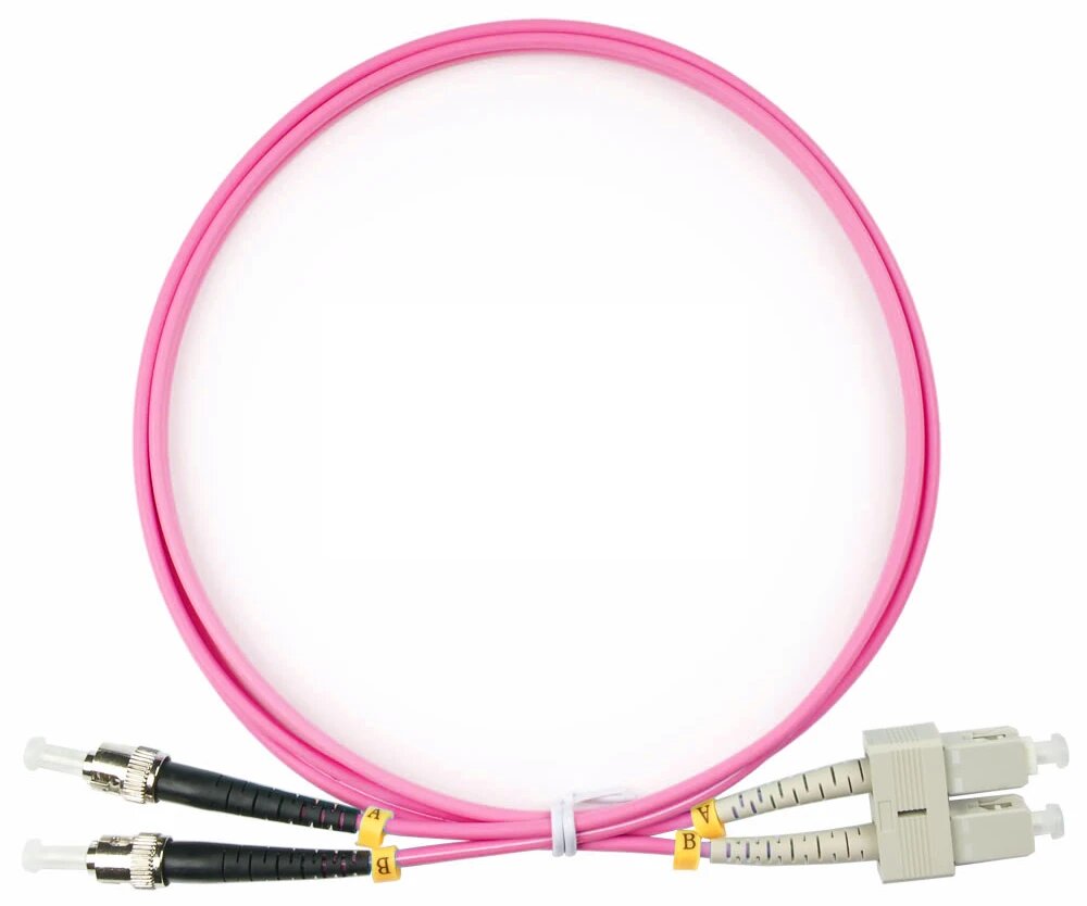 Патч-корд Cabeus 1.5м (FOP-50-OM4-SC-ST-1,5m)