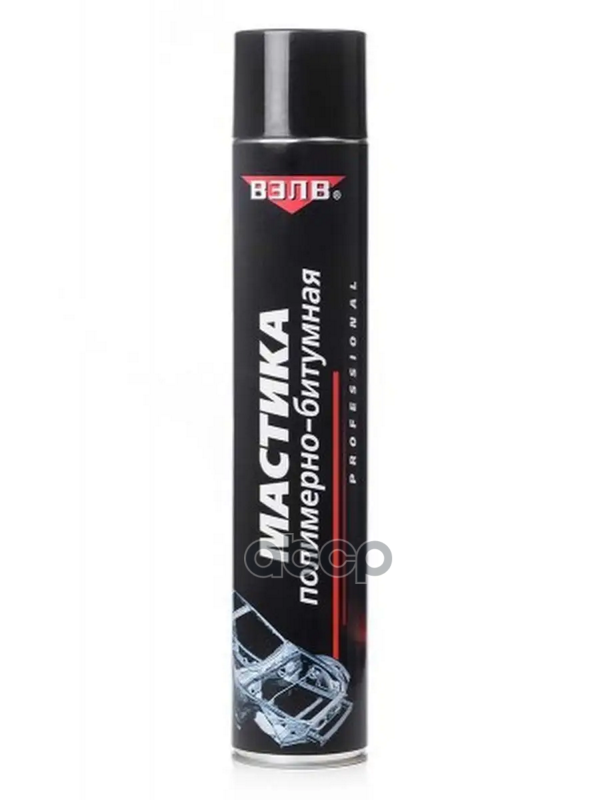 Антикор мастика полимерно-битумная 800мл аэрозоль вэлв вэлв арт. 2091
