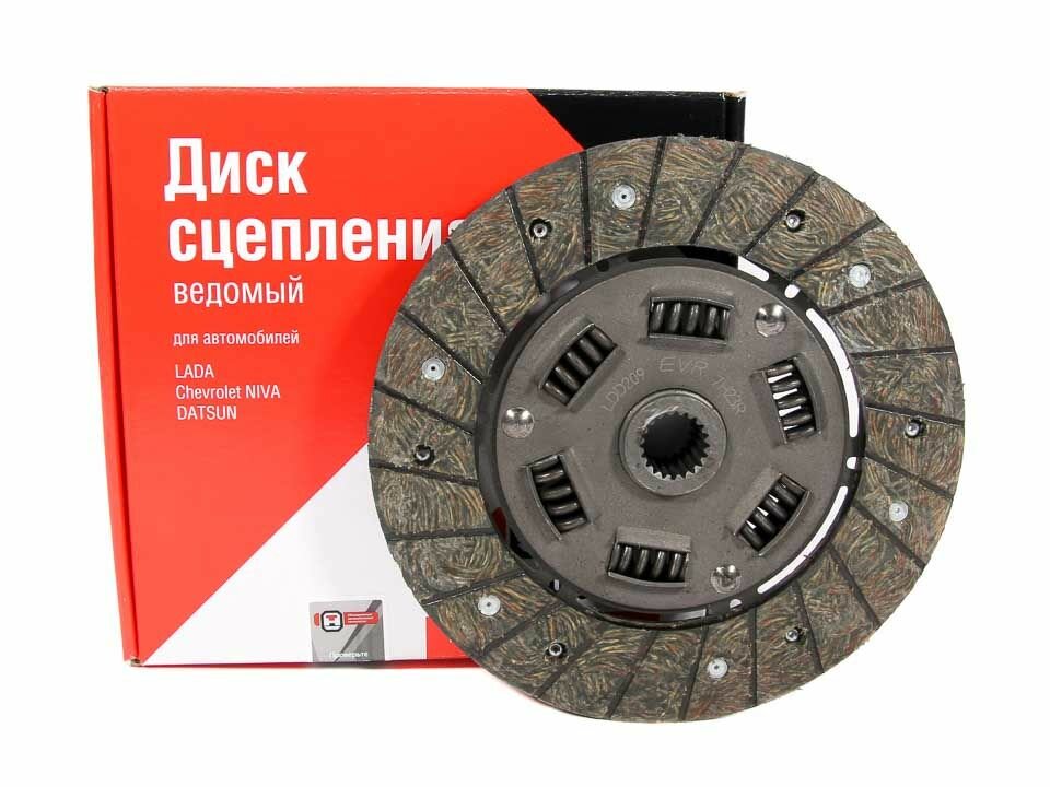 Диск сцепления 2106 2121 ВИС фирм упак ОАТ 21060160113090