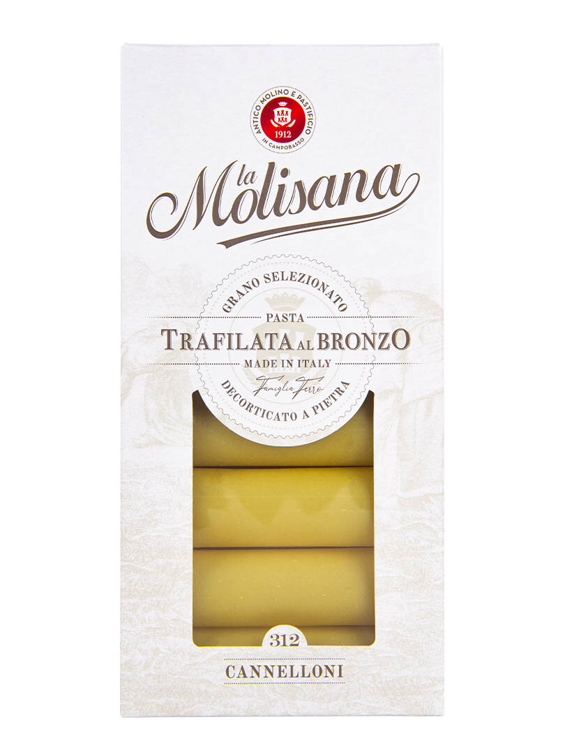 Макароны La Molisana Cannelloni Каннеллони из твердых сортов пшеницы № 312, 250 г