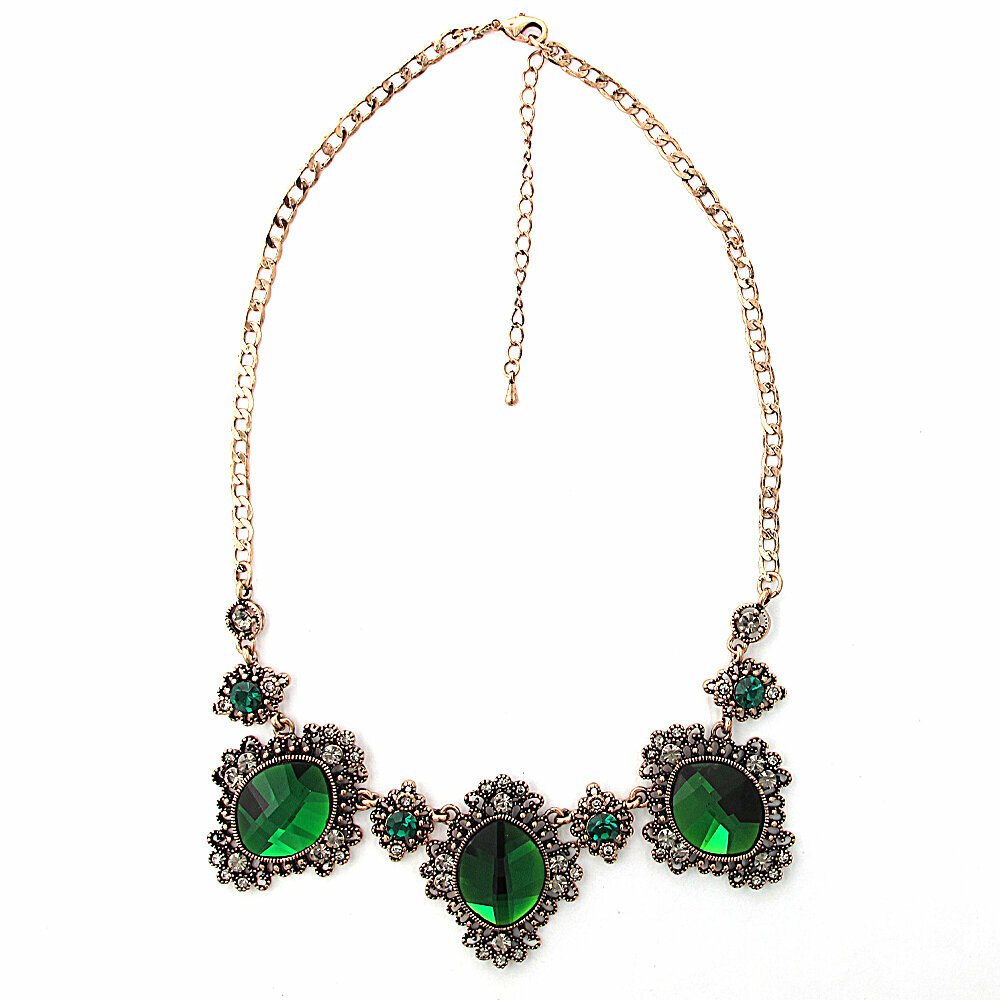 Колье, стекло