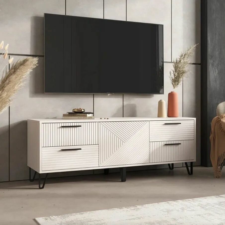 Тумба под телевизор Флэш (1500) (Кашемир, Кашемир)