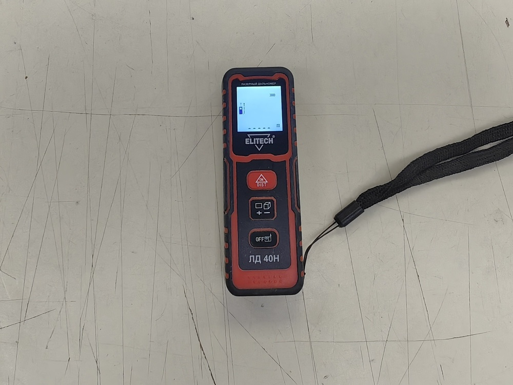 Дальномер Elitech ЛД 40Н Б/У Уценка