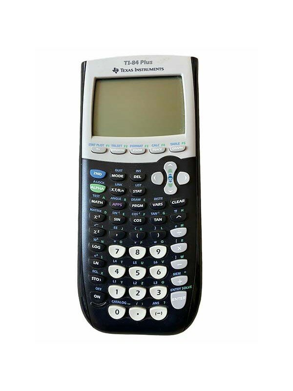 Калькулятор Texas Instruments TI-84 Plus, графический, настольный, 200 функций, металл, черный — фото 1