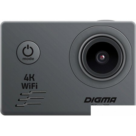 Экшен-камера Digma DiCam 300 (серый)