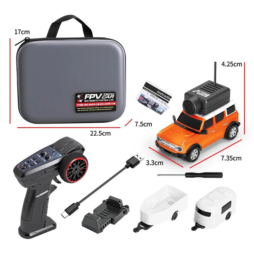 WLtoys Мини 6405 Радиоуправляемая машина 6405C Orange