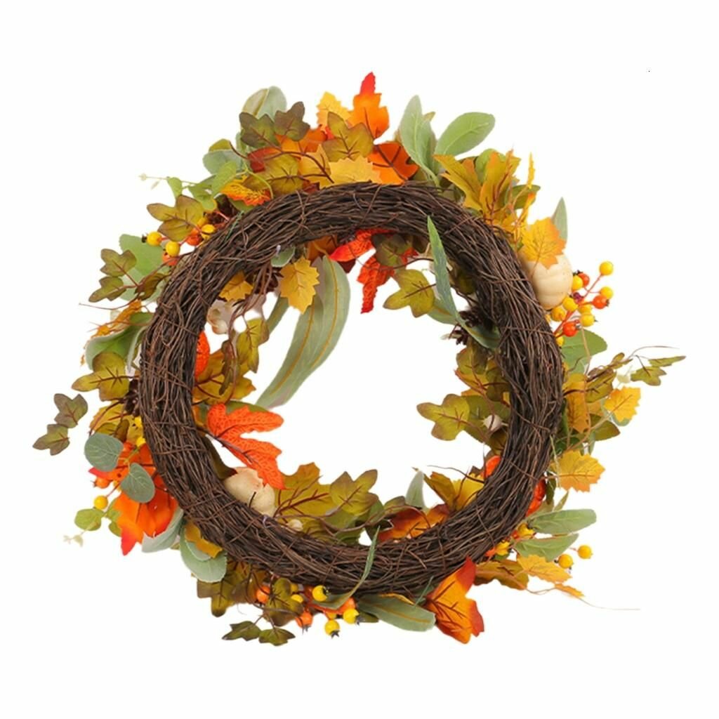 Осенняя имитация сосновой шишки, гирлянда из засохшей ветки