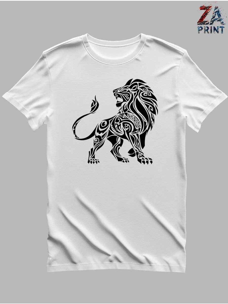 Футболка лев
