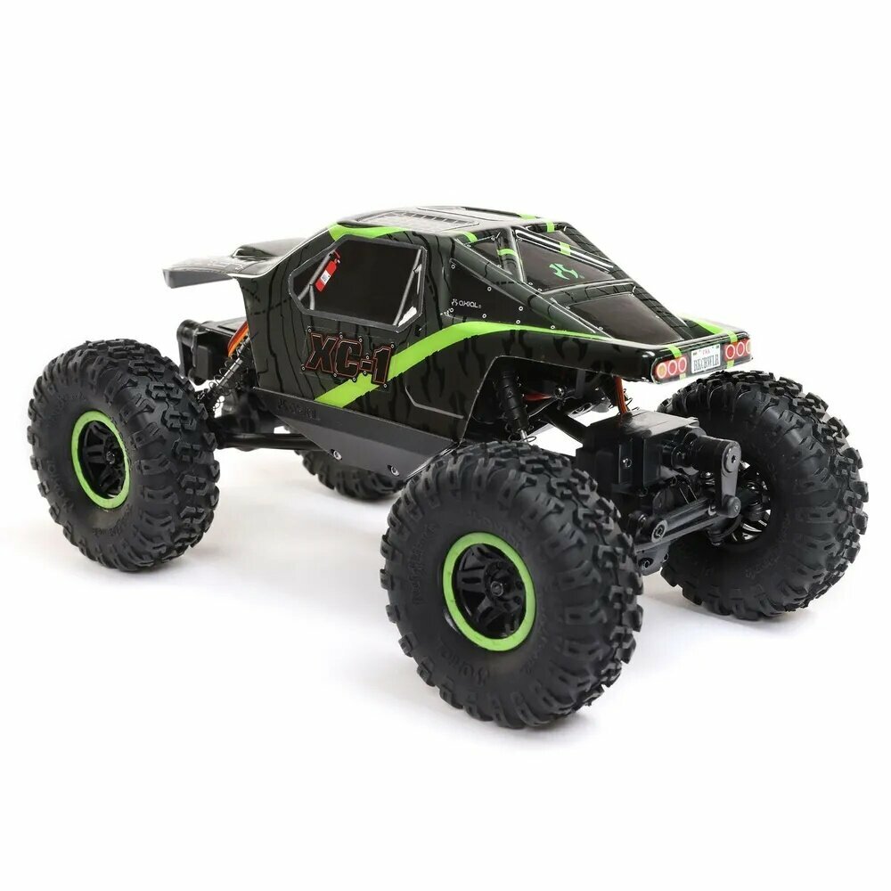 Axial AX24 XC-1 1:24 Радиоуправляемый внедорожник с полным рулевым мостом (4WS), RTR(в комплекте аккумулятор и зарядное устройство), подарок для мальчика. #AXI00003