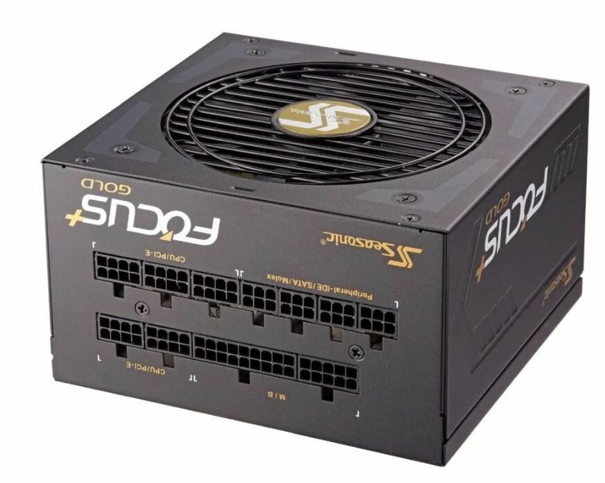 Блок питания Seasonic FOCUS GX-1000 (GX-1000 (SSR-1000FX)) черный - 1000 Вт, 80+ Gold, ATX 24-пин, 4 pin + 4 pin x2 CPU, 10 SATA, 6 x 6+2 pin PCI-E