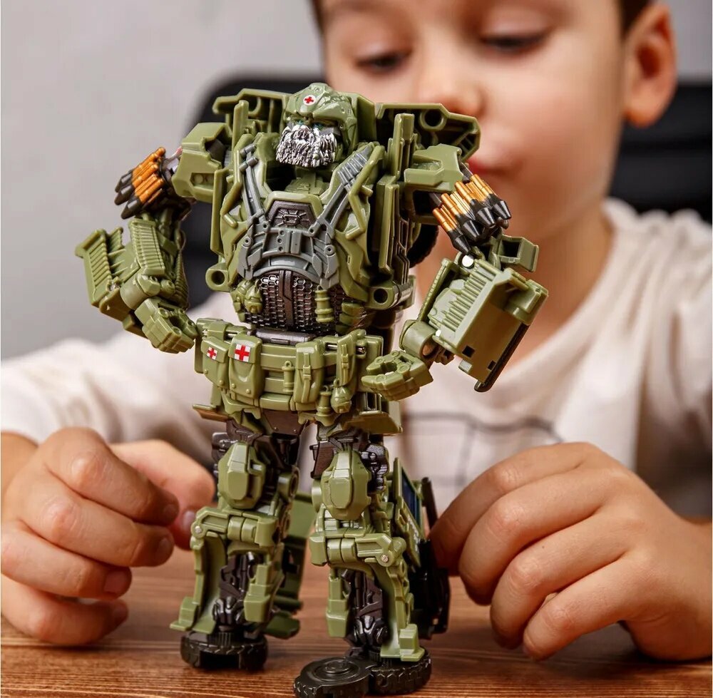 KNOW EASY-Большой робот трансформер Хаунд MAX 2 в 1 / подарок для мальчика