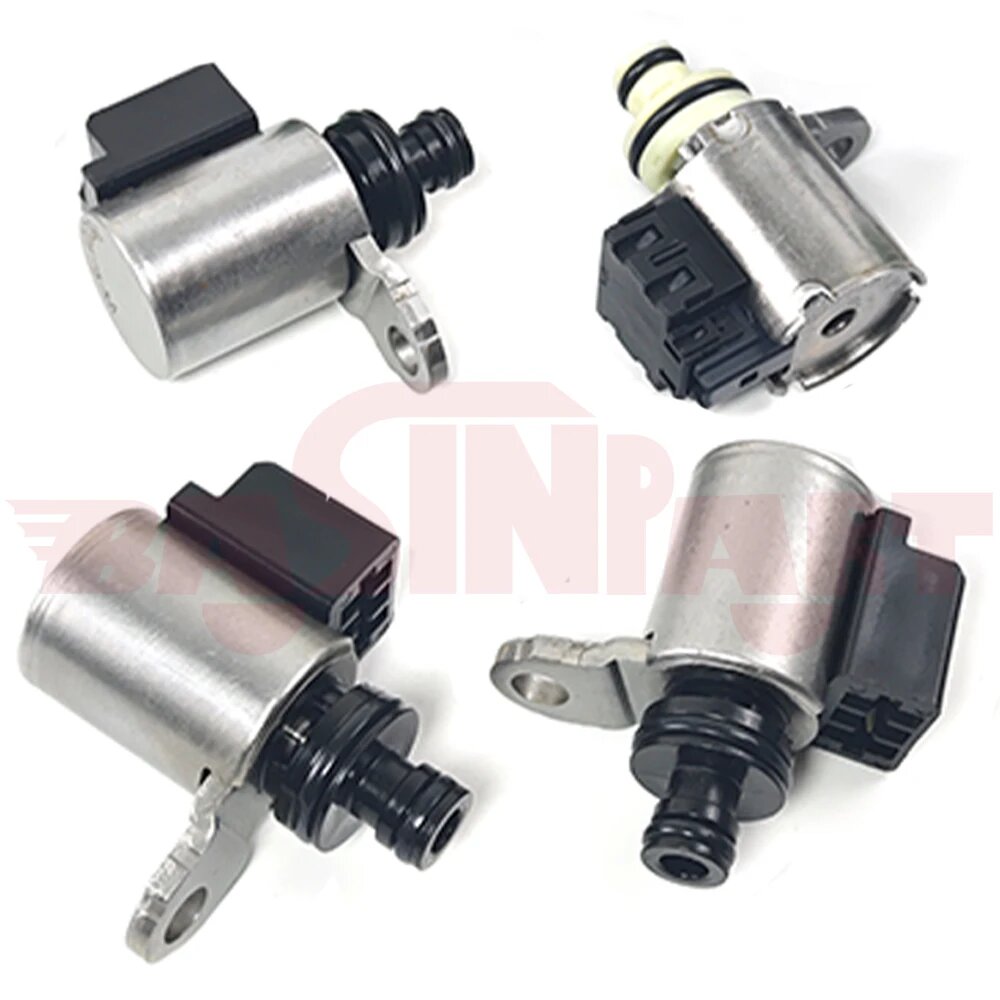 4 шт. JF011E RE0F10A F1CJA комплект соленоидов трансмиссии CVT для Nissan X-trail Versa Sentra для Dodge Caliber для Mitsubishi Lancer, Set of 4PCS