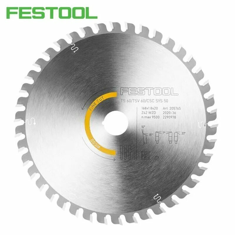 Festool Диск пильный 168