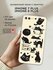 Чехол на Apple iPhone 7 Plus / Айфон 7 Плюс с принтом "Чёрный котик рисунки"