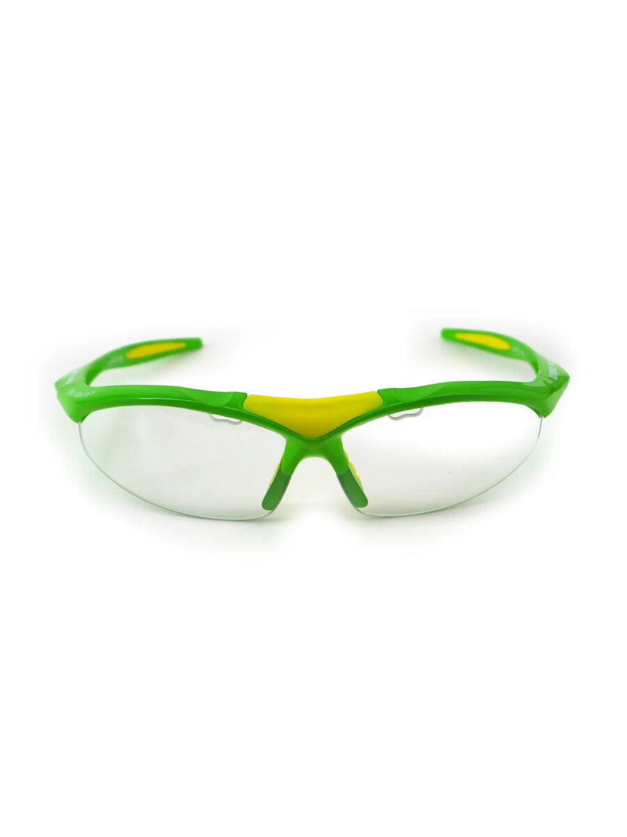 Очки защитные Karakal Protection Squash Glasses Pro 3000, Yellow/Green