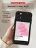 Черный матовый чехол на Apple iPhone 11 Pro Max / Айфон 11 Про Макс с принтом "P...