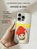 Чехол на Apple iPhone 16 Pro / Айфон 16 Про с принтом "Котик с надписью", прозра...
