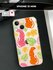 Чехол на Apple iPhone 13 mini / Айфон 13 мини с принтом "Экзотика", прозрачный