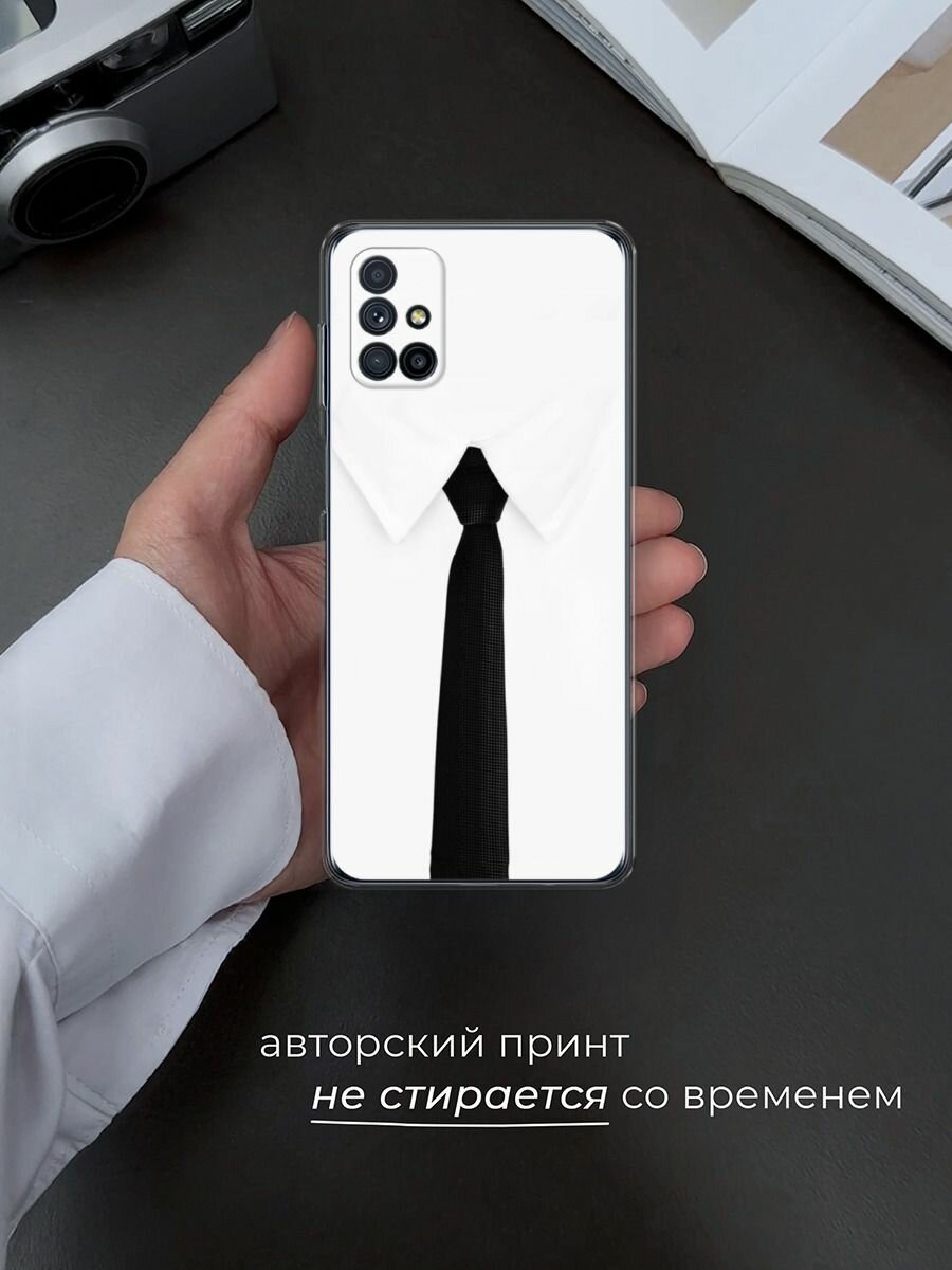 Чехол на Samsung Galaxy M31s / Самсунг Галакси M31s с принтом "Галстук" — фото 1