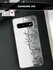 Чехол на Samsung Galaxy S10 / Самсунг Галакси S10 с принтом "Черно город"